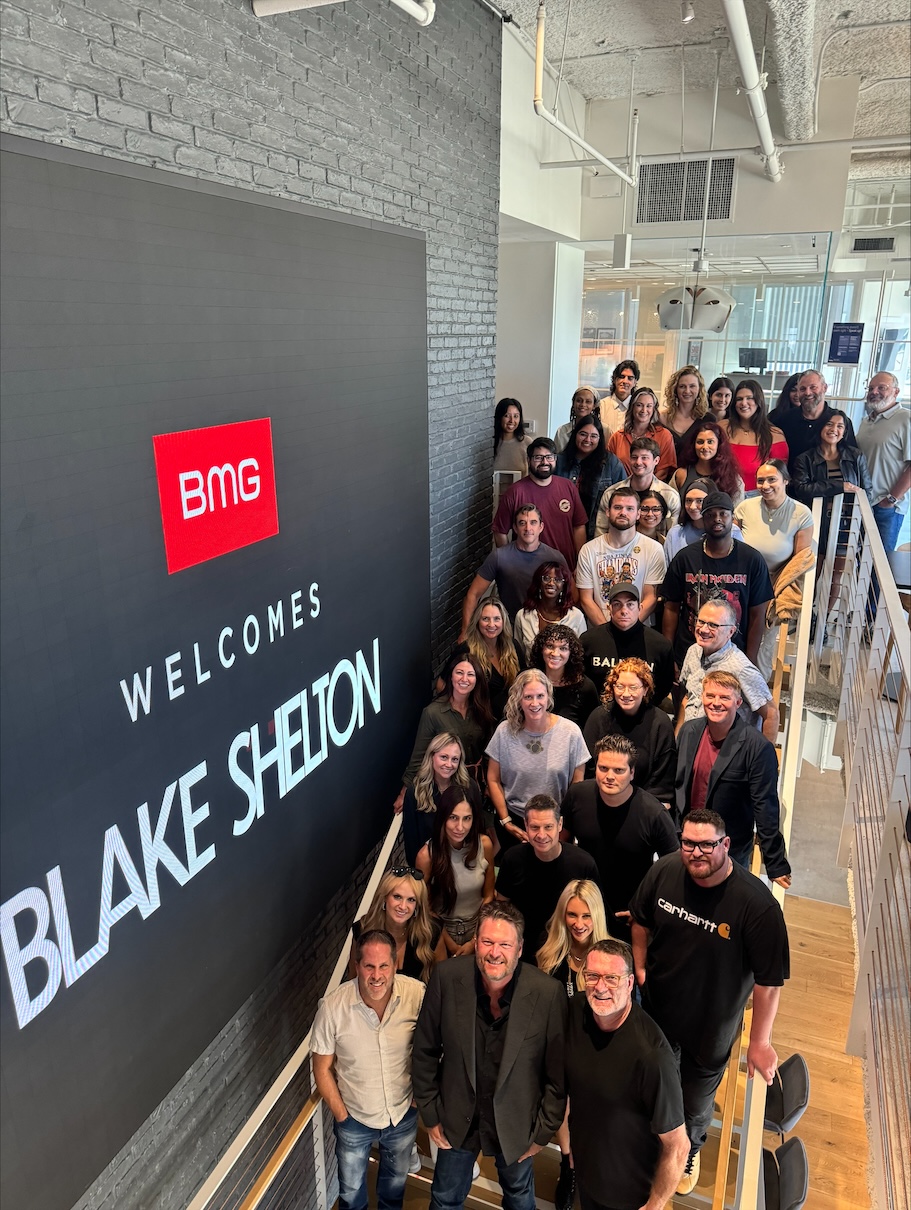 BBR MUSIC GROUP/BMG NASHVILLE ANNOUNCES THE SIGNING OF COUNTRY STAR BLAKE SHELTON - BBR Music Group
