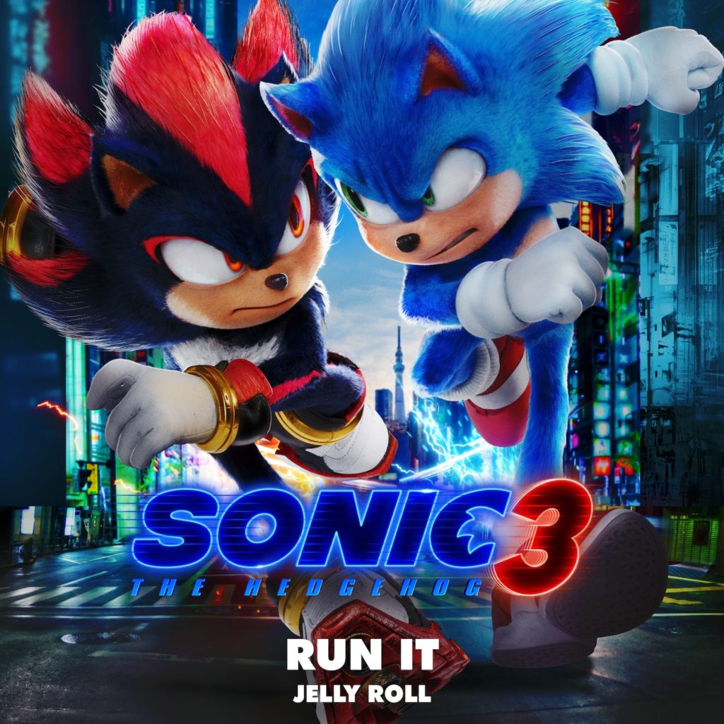“RUN IT,” BY JELLY ROLL FOR PARAMOUNT PICTURES’ SONIC THE HEDGEHOG 3 IS ...